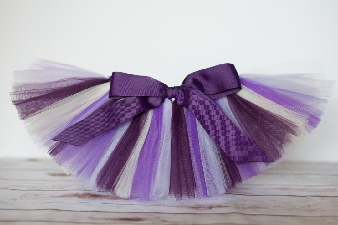 Purple Tutu bella Plum Tutu Lavender Purple Newborn Tutu Purple Baby ...