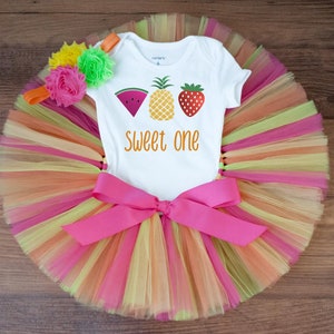 Fruit First Birthday 'spirit' Fruit Birthday Outfit, Sweet One Birthday ...