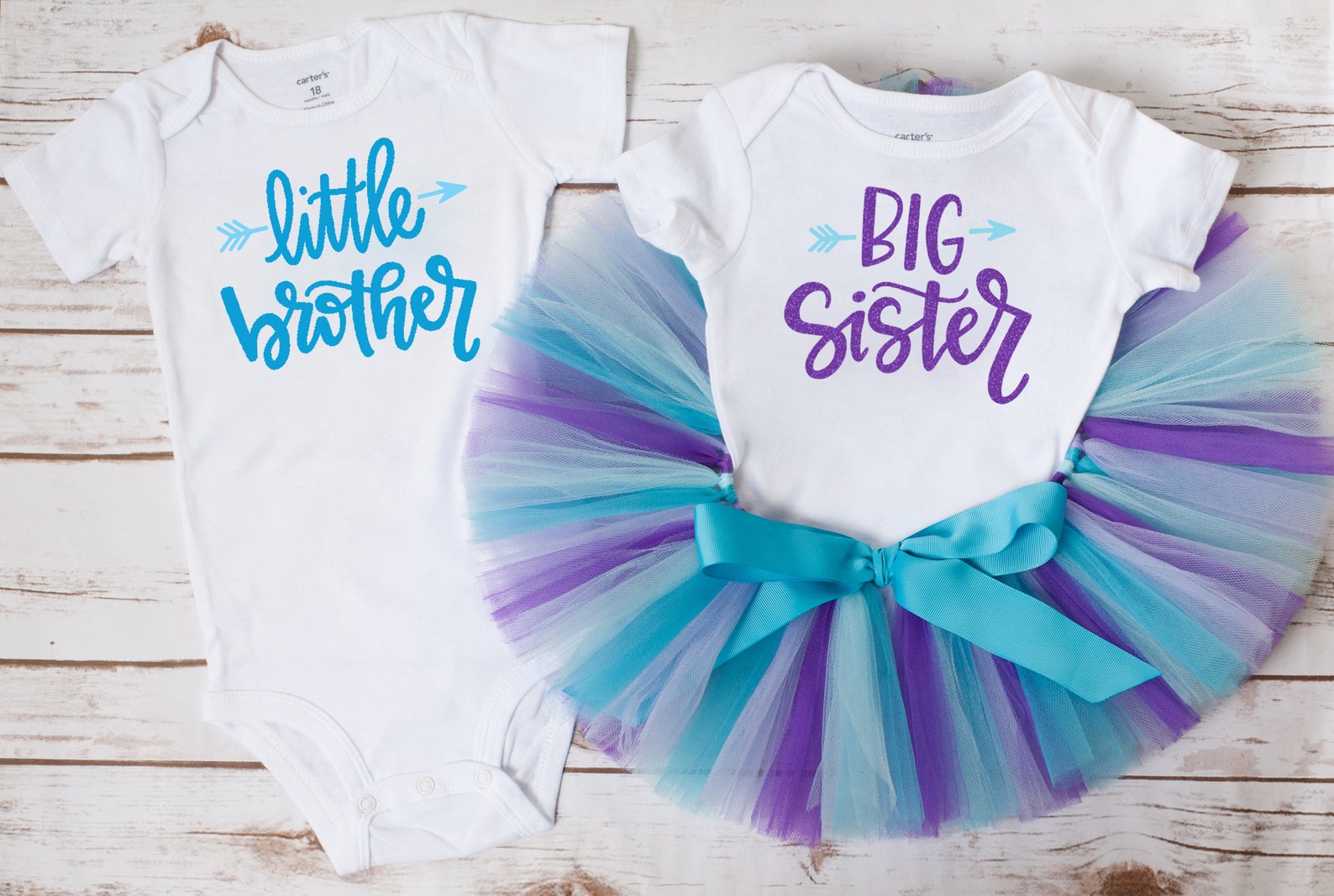 Big Sister Little Brother Outfits 'audrey' Brother and - Etsy
