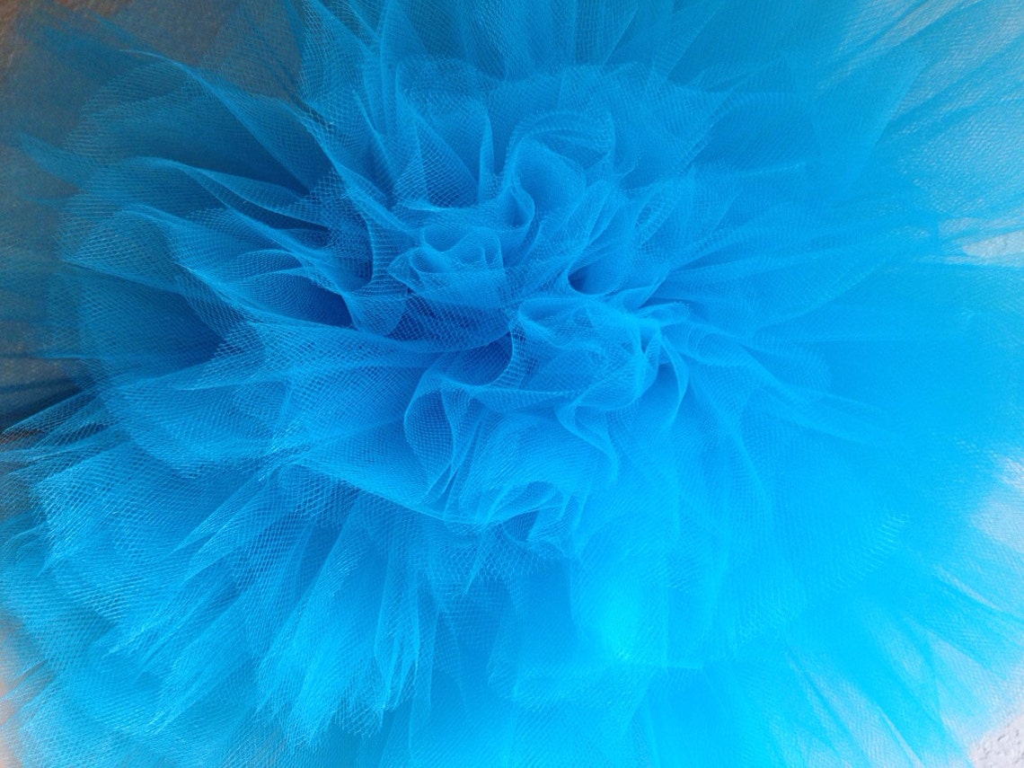 Turquoise tutu 'Sandra Sue' turquoise birthday | Etsy