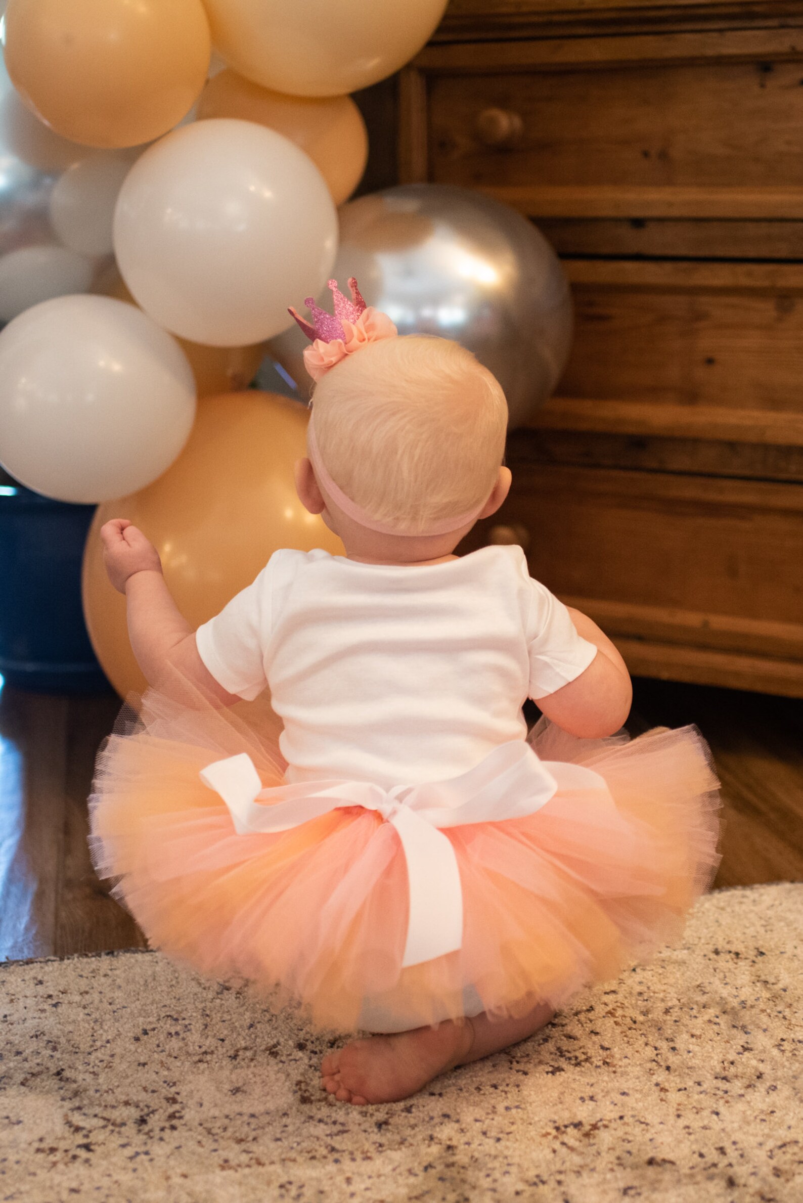 Pink and Peach Half Birthday Summer Half Birthday Girl Outfit - Etsy