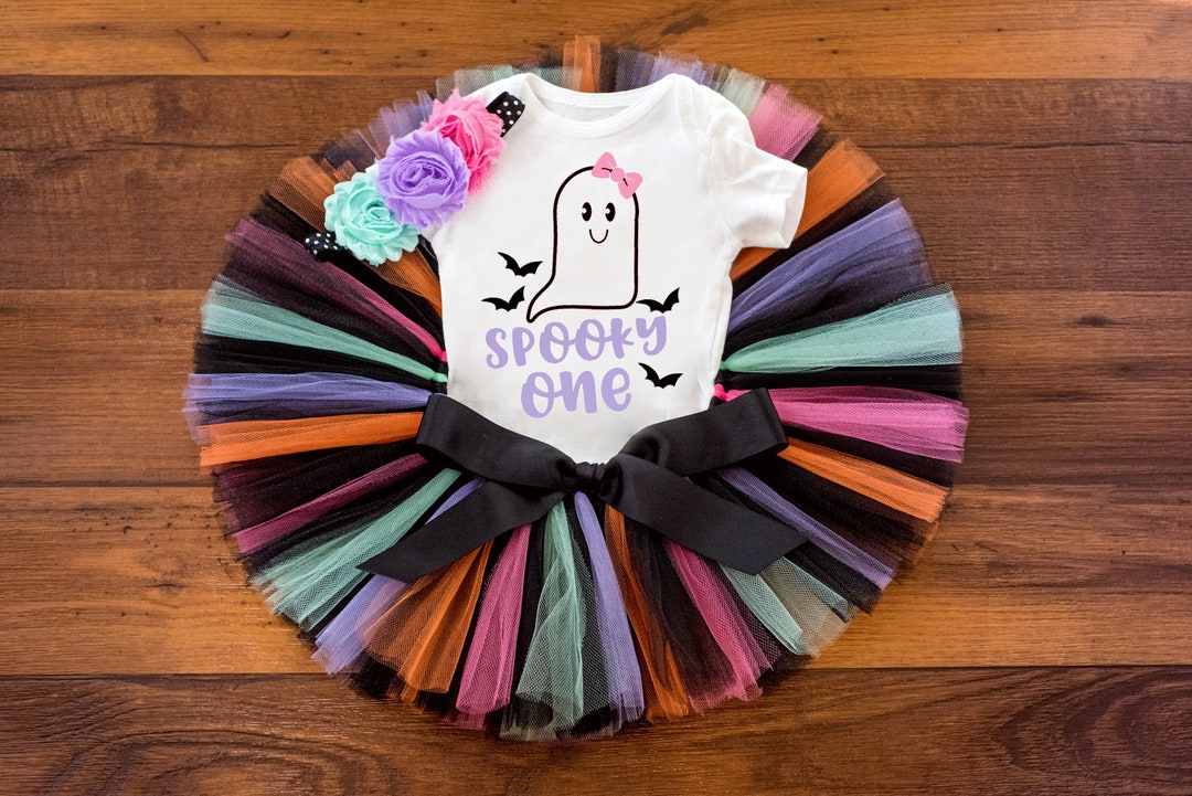 The Spooky One Halloween First Birthday Outfit 'spooky' Halloween Cake ...