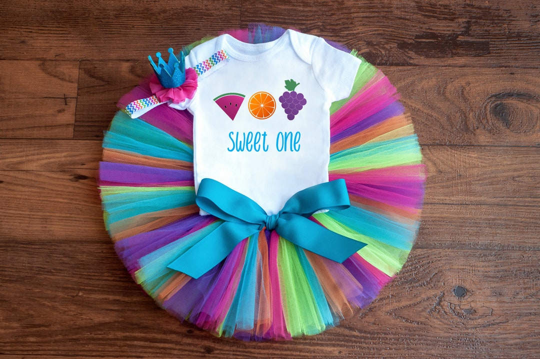 Fruit First Birthday 'teresa' Fruit Birthday Outfit, Sweet One Birthday ...