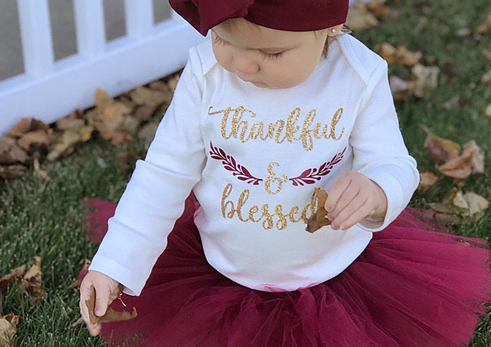 First Thanksgiving Outfit Girl 'paula' - Etsy