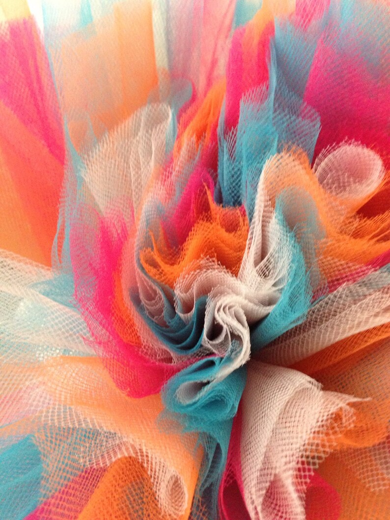 Tropical Tutu 'lily' Circus Tutu Girls Birthday Tutu | Etsy