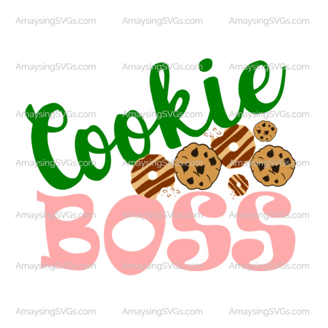 Cookie Boss Svg, Scouts Svg, Girl Scout Cookies Svg, Selling Cookies ...