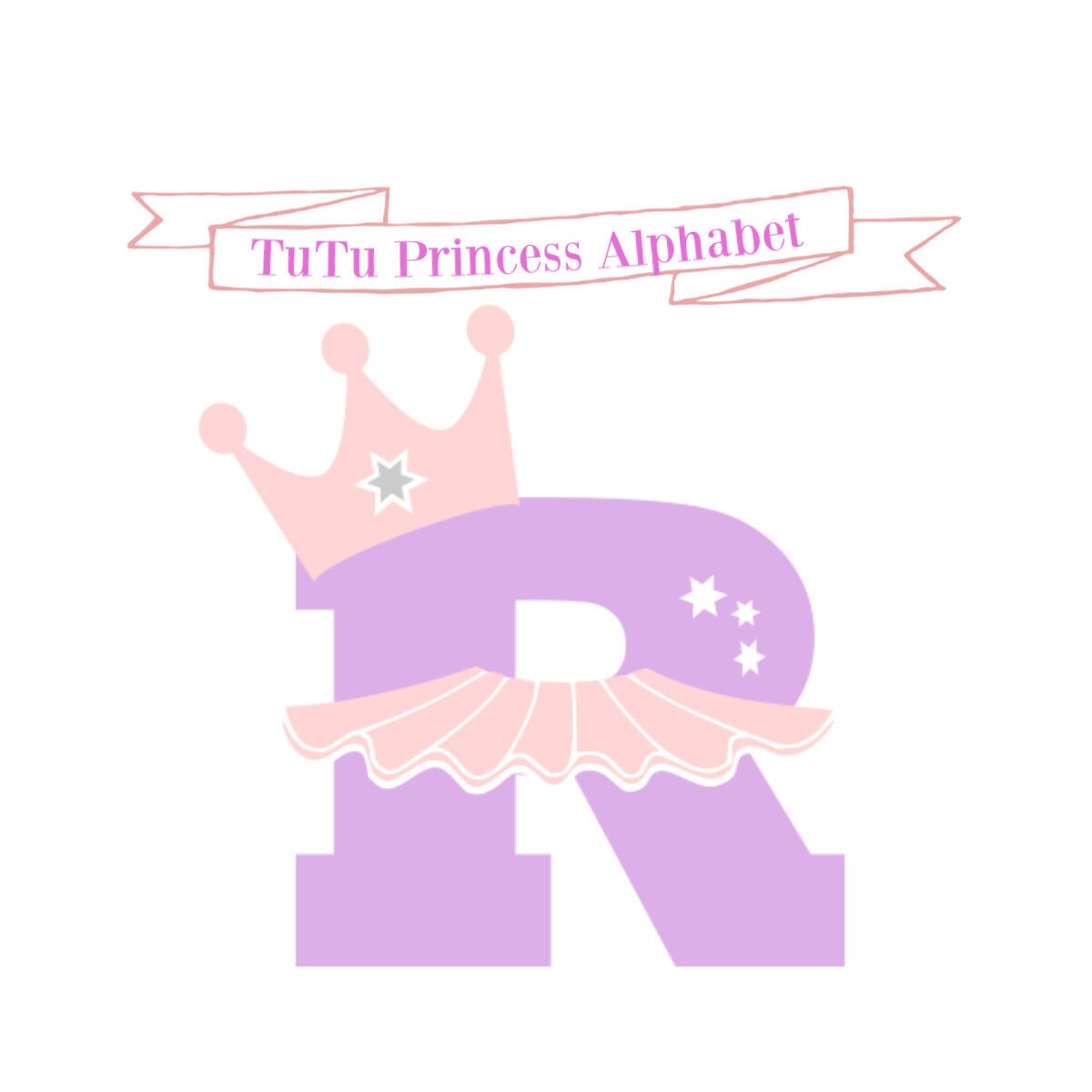 Tutu Princess Alphabet svg Princess Alphabet svg Tutu svg | Etsy