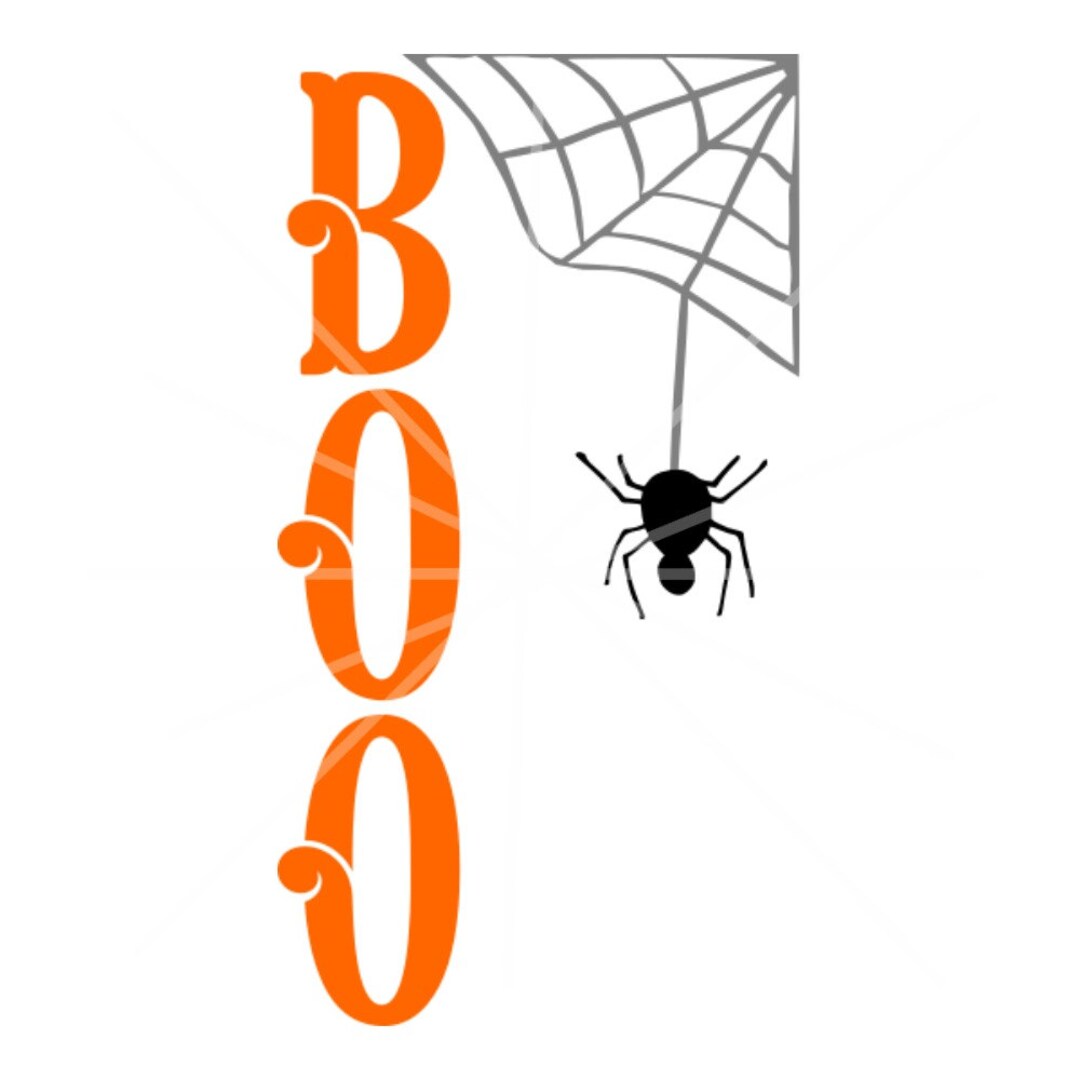 SVG - BOO - Spider Web - Spider - Halloween - Fall SVG - Fall - Autumn ...
