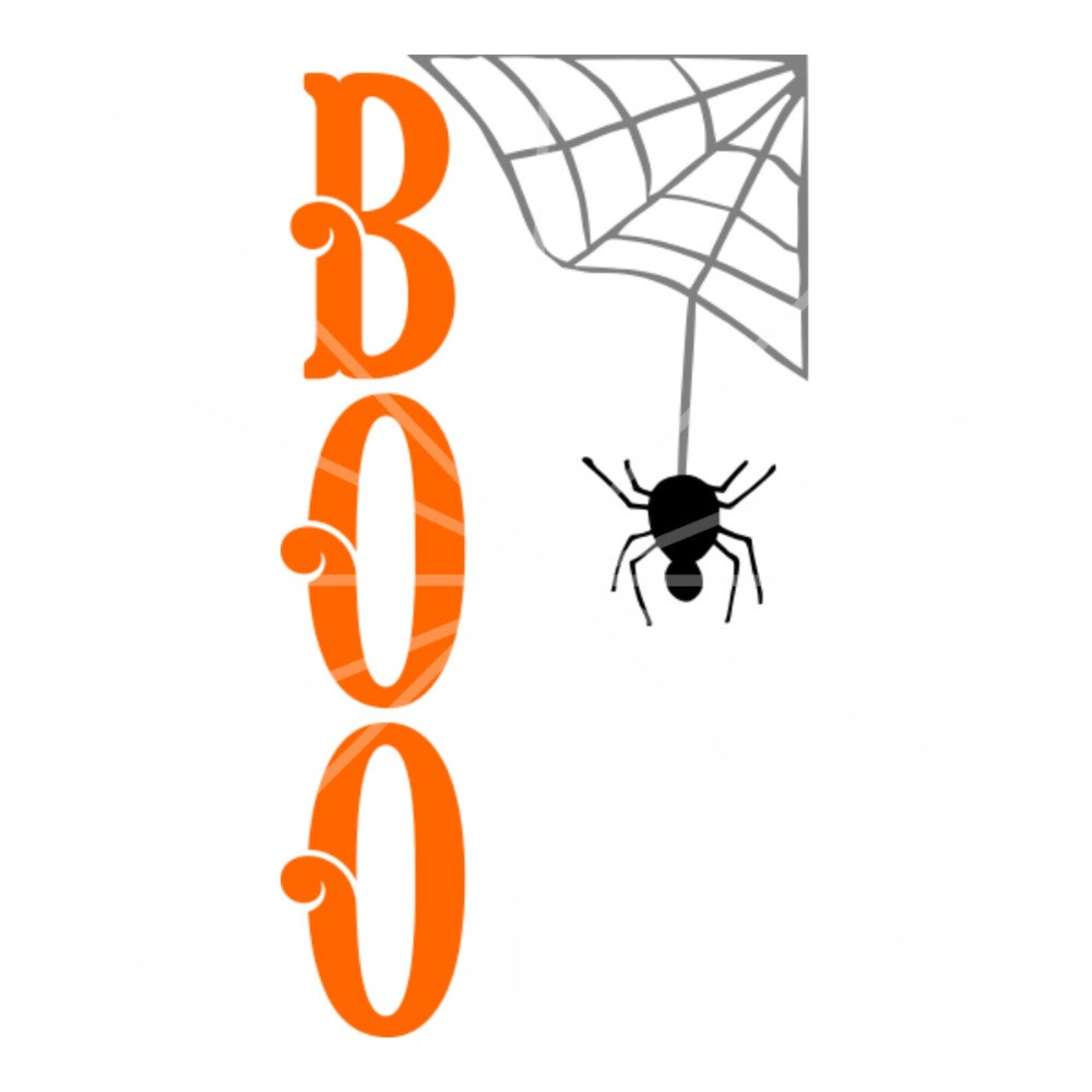 SVG BOO Spider Web Spider Halloween Fall SVG Fall - Etsy