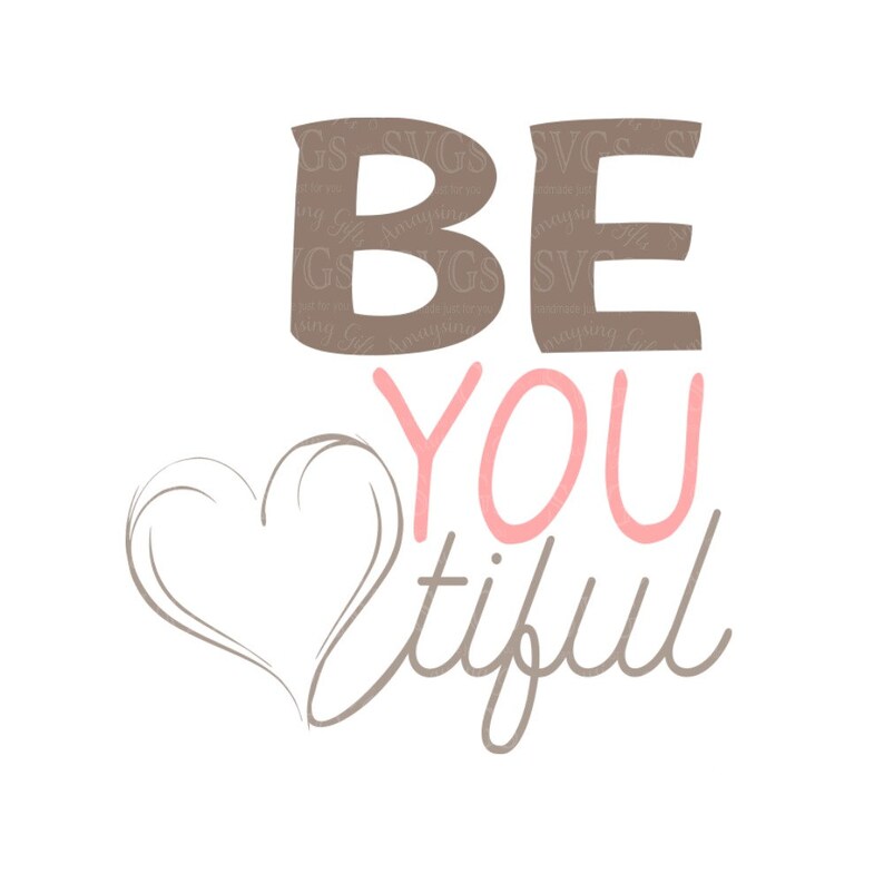 SVG Be You Tiful Tshirt Design Pallet Sign Design - Etsy