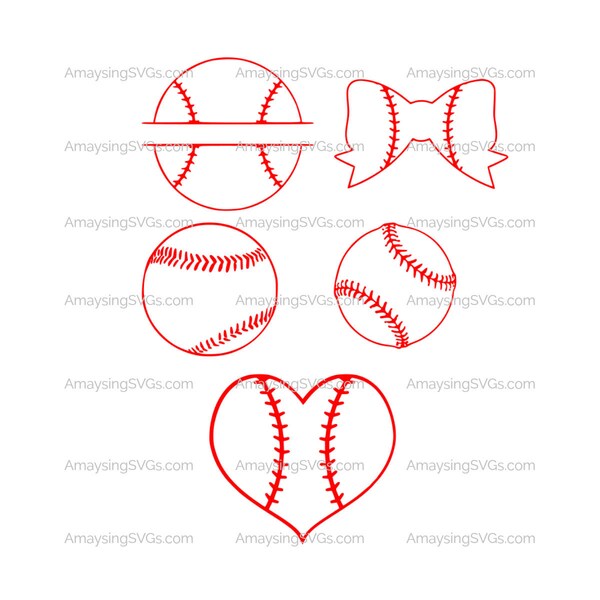 Baseball Lines Svg - Etsy