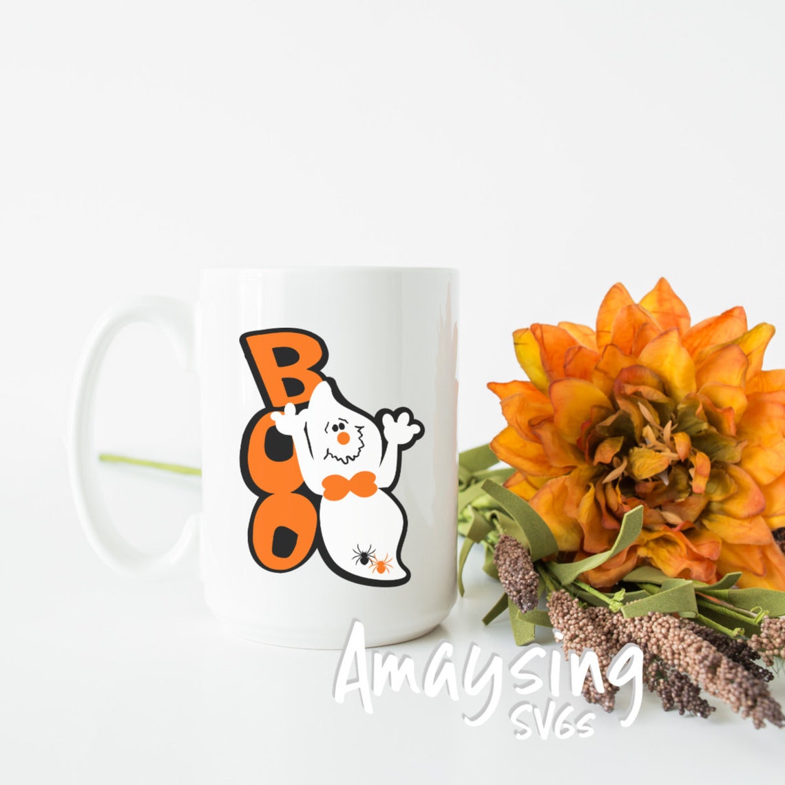 Boo With Ghost Svg Halloween Svg Ghost Svg Boo Svg Halloween | Etsy