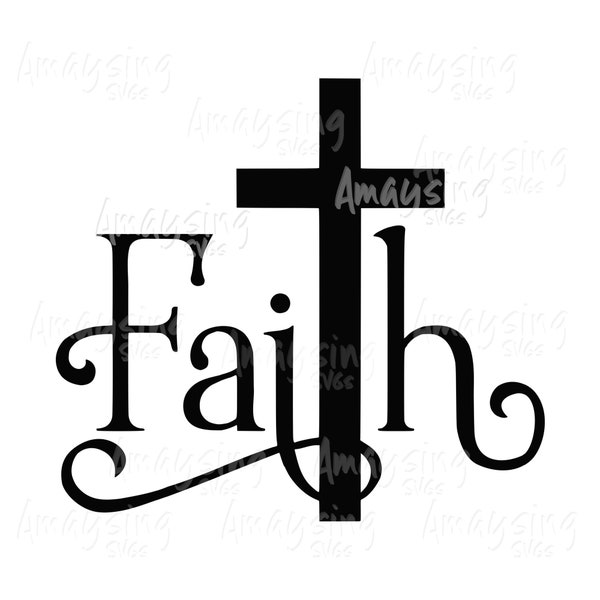 Faith Cross Etsy