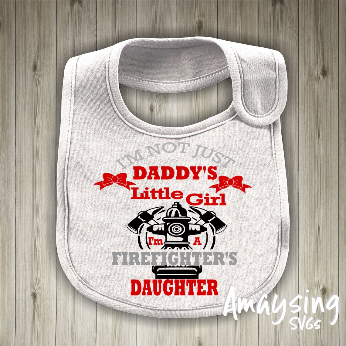 Firefighter's Daughter Svg Firefighter Svg Father's - Etsy UK