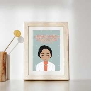 Chien-shiung Wu Art Print, Inspiring Women Poster, Women in Science ...