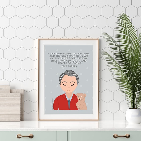 Fred Rogers - Etsy