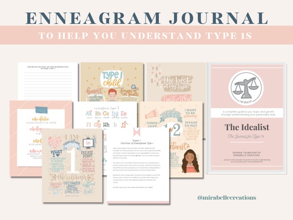 Enneagram Type 1 Journal Enneagram Resources Enneagram Journal Self