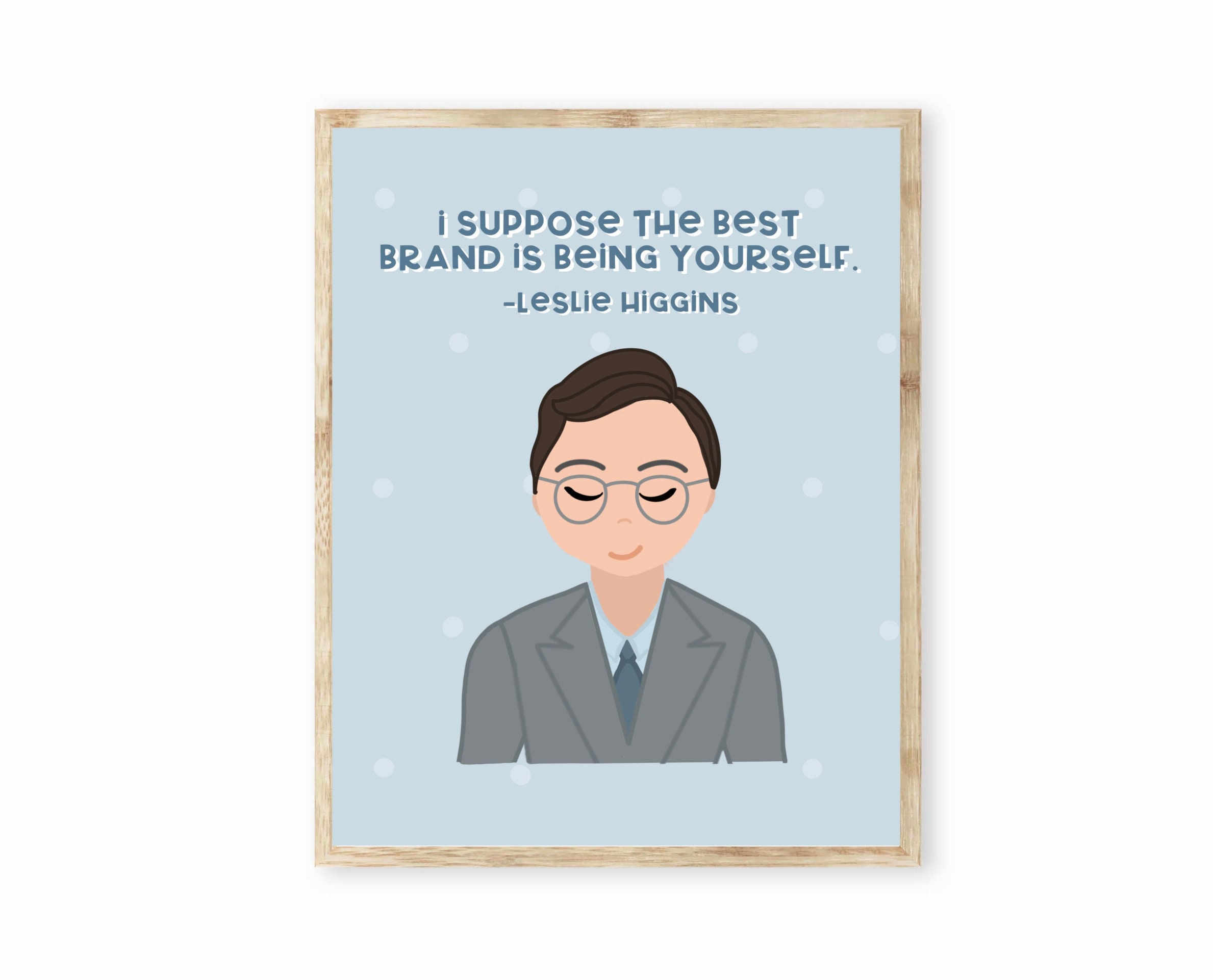 Ted Lasso Art Print Leslie Higgins Quote Art Print Wall Etsy