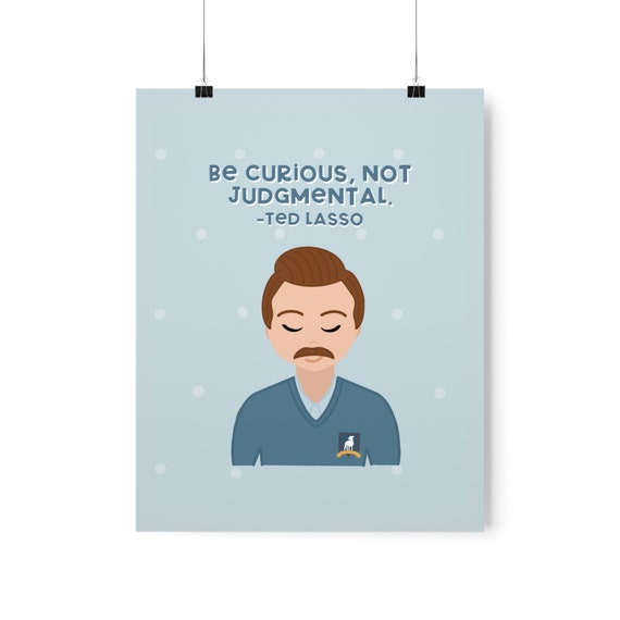 Ted Lasso Art Print | Inspiring Person Art Prints | Premium Matte ...