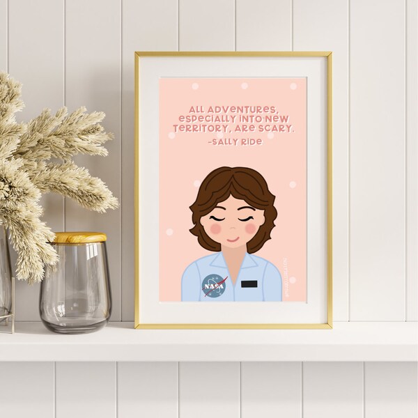 Sally Ride - Etsy