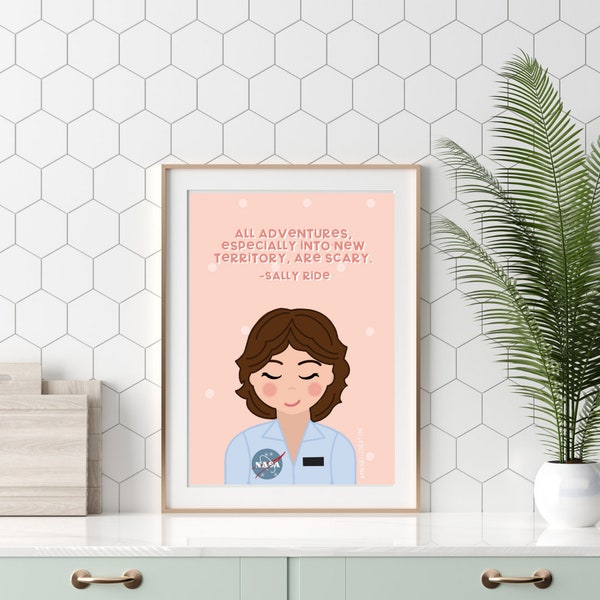 Sally Ride - Etsy