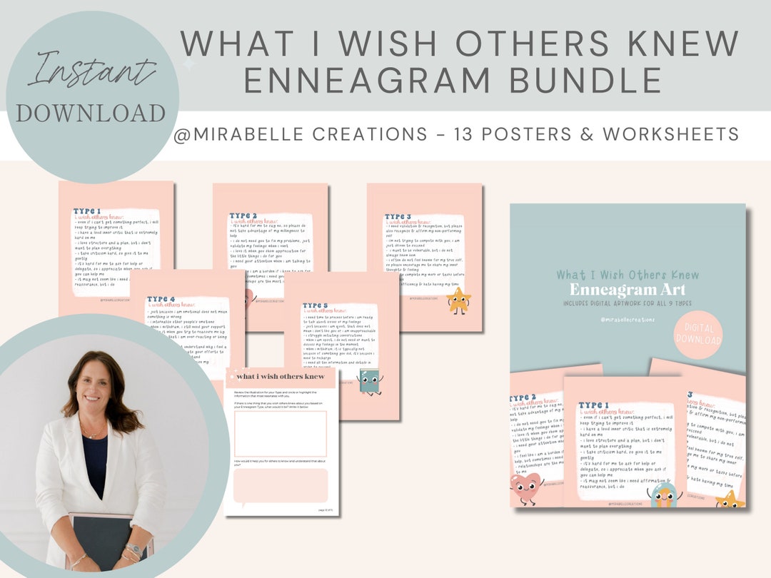 Enneagram Worksheet Journal, Coaches, Enneagram Insights, Relationship ...