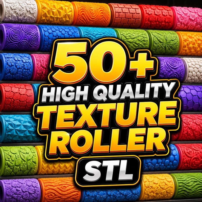 Texture Roller Template - Etsy