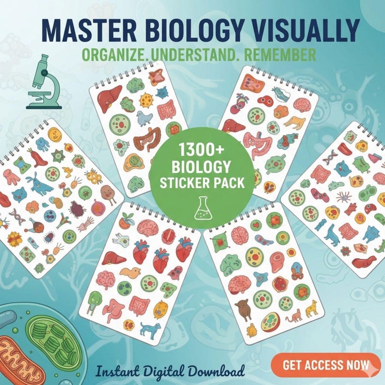 Microbiology Notes With Flashcards Stickers Microbiology Masterclass ...