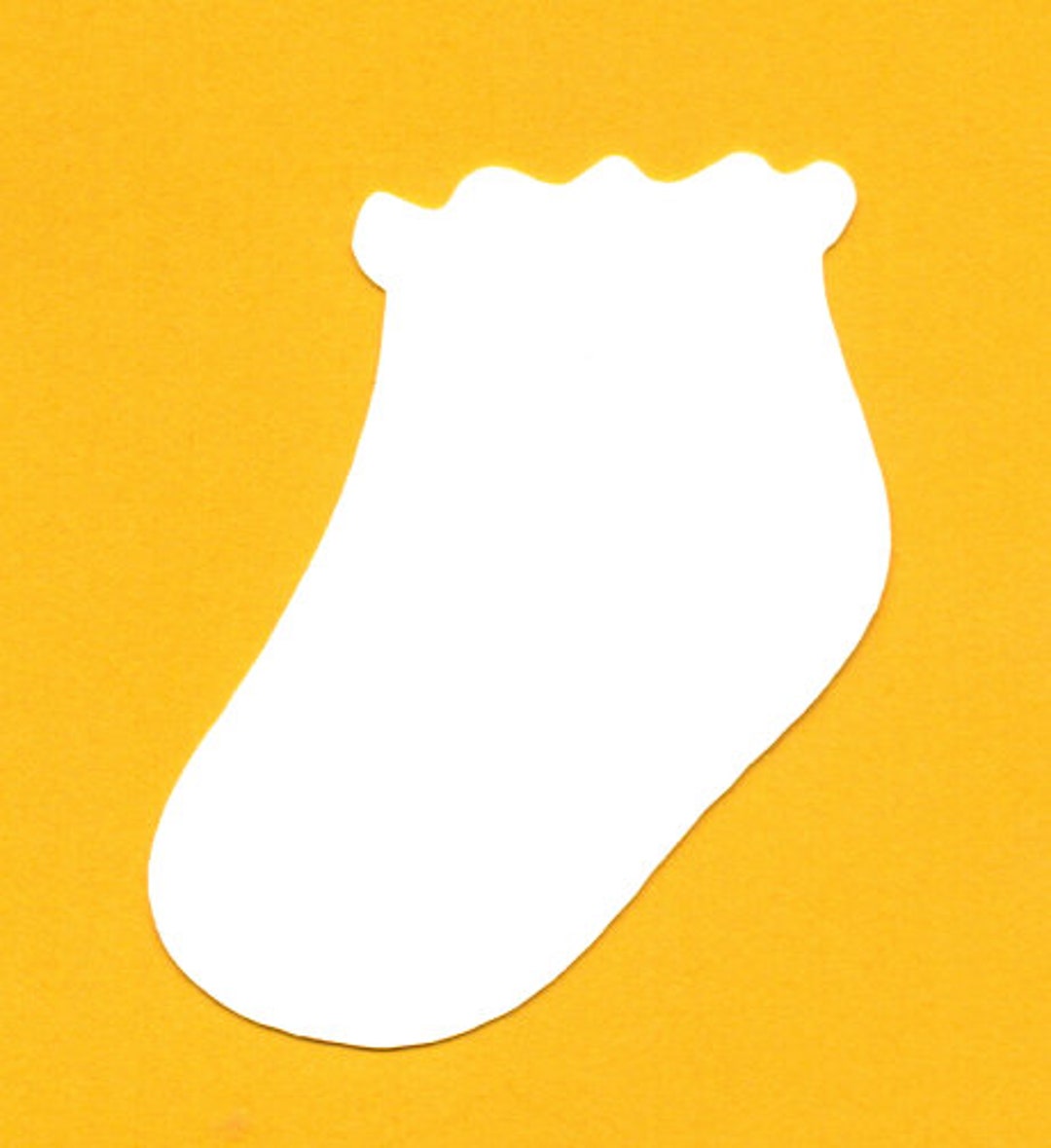 Paper Baby Sock Cutouts, 25 Pack, DIY Baby Shower Decor - Etsy