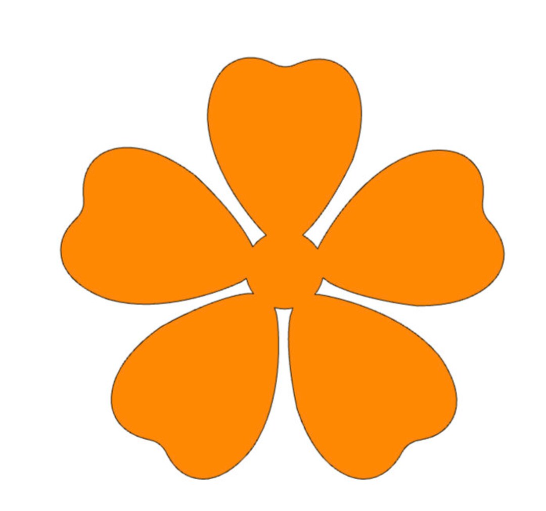 25 Pack Paper Flower Shape, Flower Cut Out Die, Cardstock Flower, DIY ...