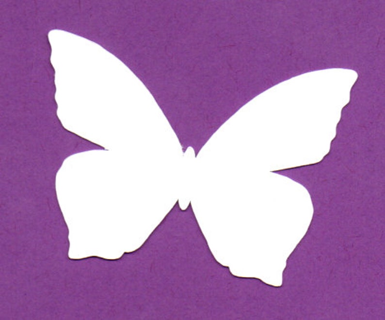 25 Pack - Paper Butterfly Shapes, Cut Out Butterfly , Cardstock ...