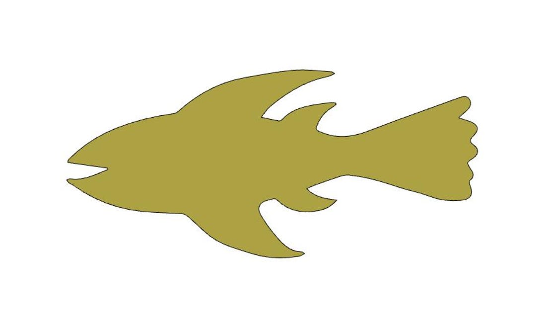 25 Cardstock Fish Shapes - DIY Party & Wedding Decor - Etsy