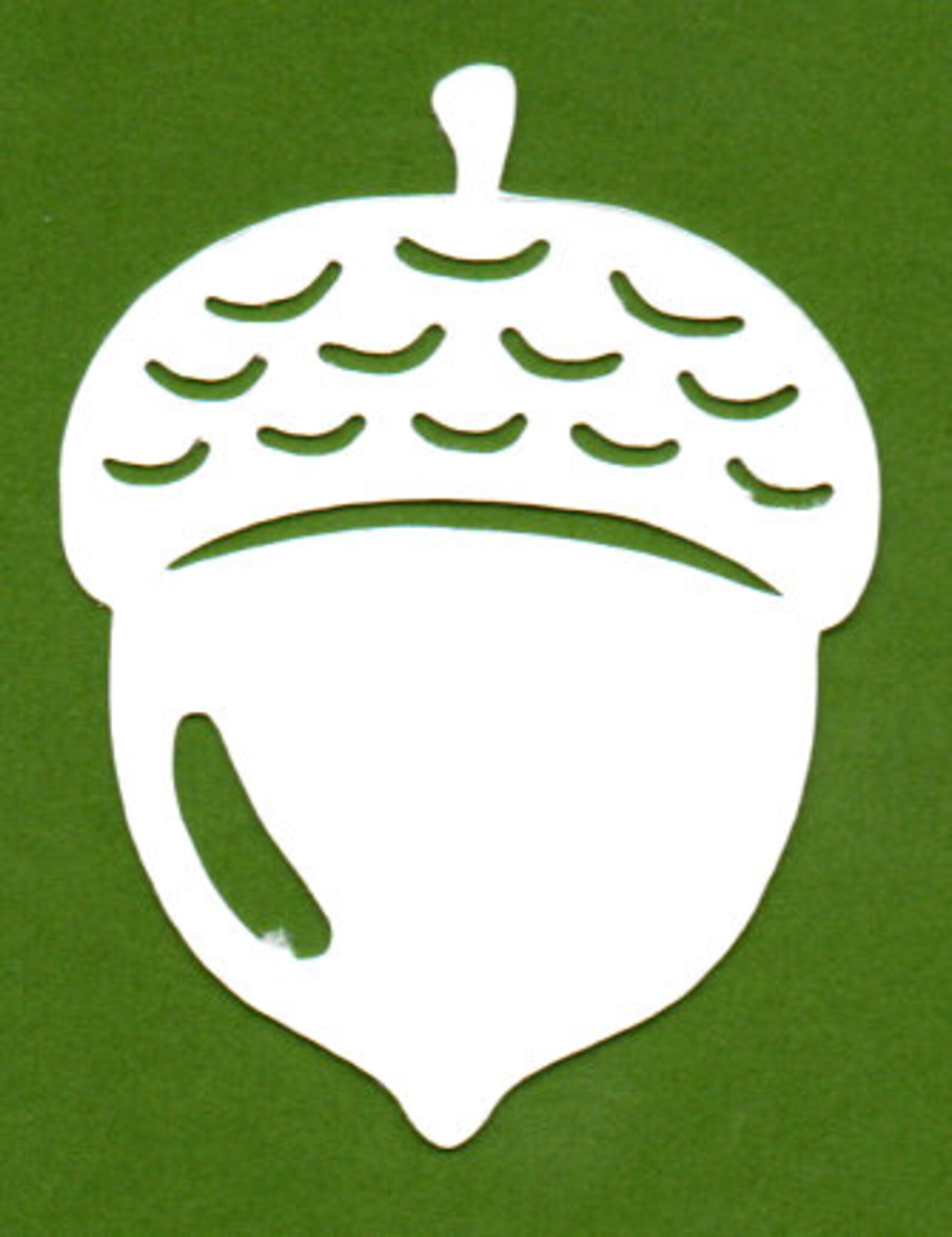 25 Pack Paper Acorn Shape, Nut Cut Out Die, Cardstock Acorns, DIY ...