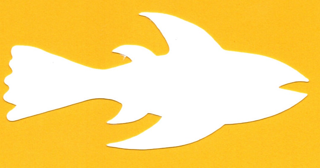 25 Pack - Paper Fish Shapes, Cut Out Sea Fish, Cardstock Fish, DIY Fish ...