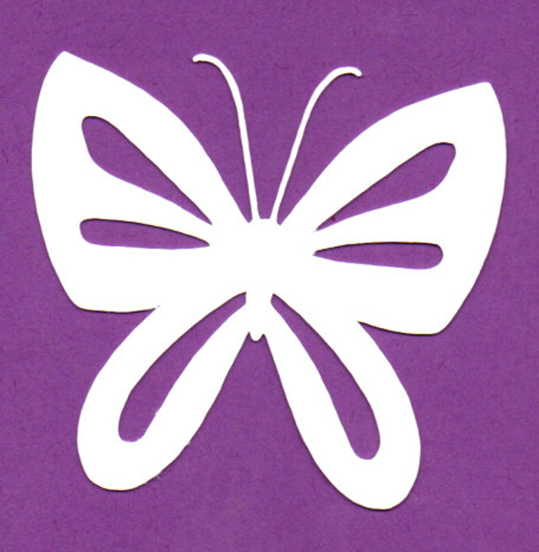 25 Pack - Paper Butterfly Shapes, Cut Out Butterfly , Cardstock ...