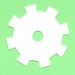 25 Pack - Paper Gear Shapes, Gear Cut Out, Card Stock , DIY Gear ...