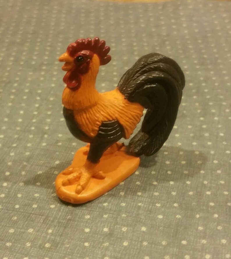 Miniature Rooster / Farm Animal / Chicken / Small Terrarium | Etsy