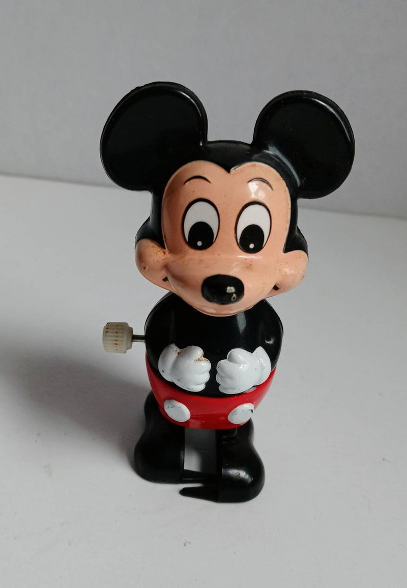 Vintage Micky Mouse Wind up Toy / Walking / TOMY 1977 / Walt - Etsy UK