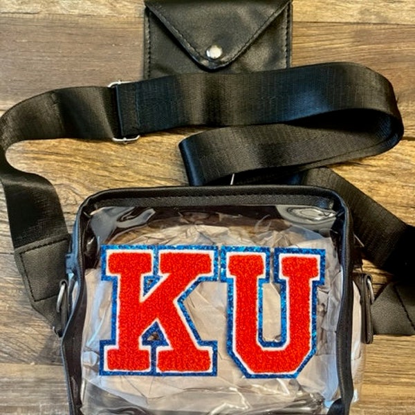 Red Clear Stadium Bag - Etsy
