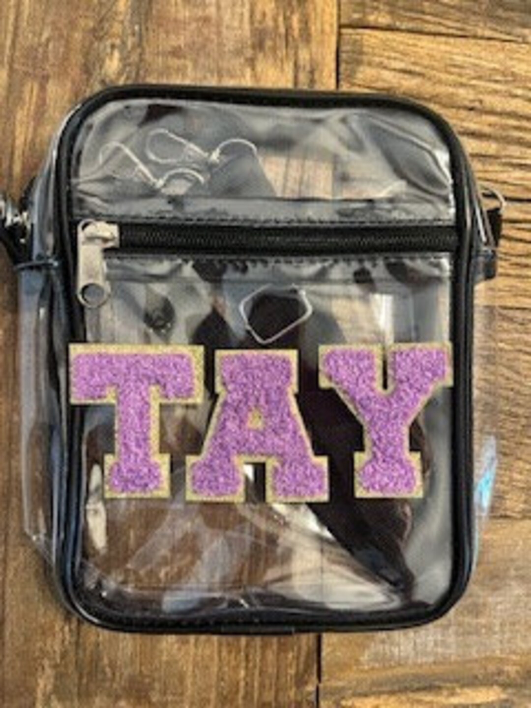 Tay Purple Clear Stadium Bag-clear Crossbody Purse-game Day Purse ...
