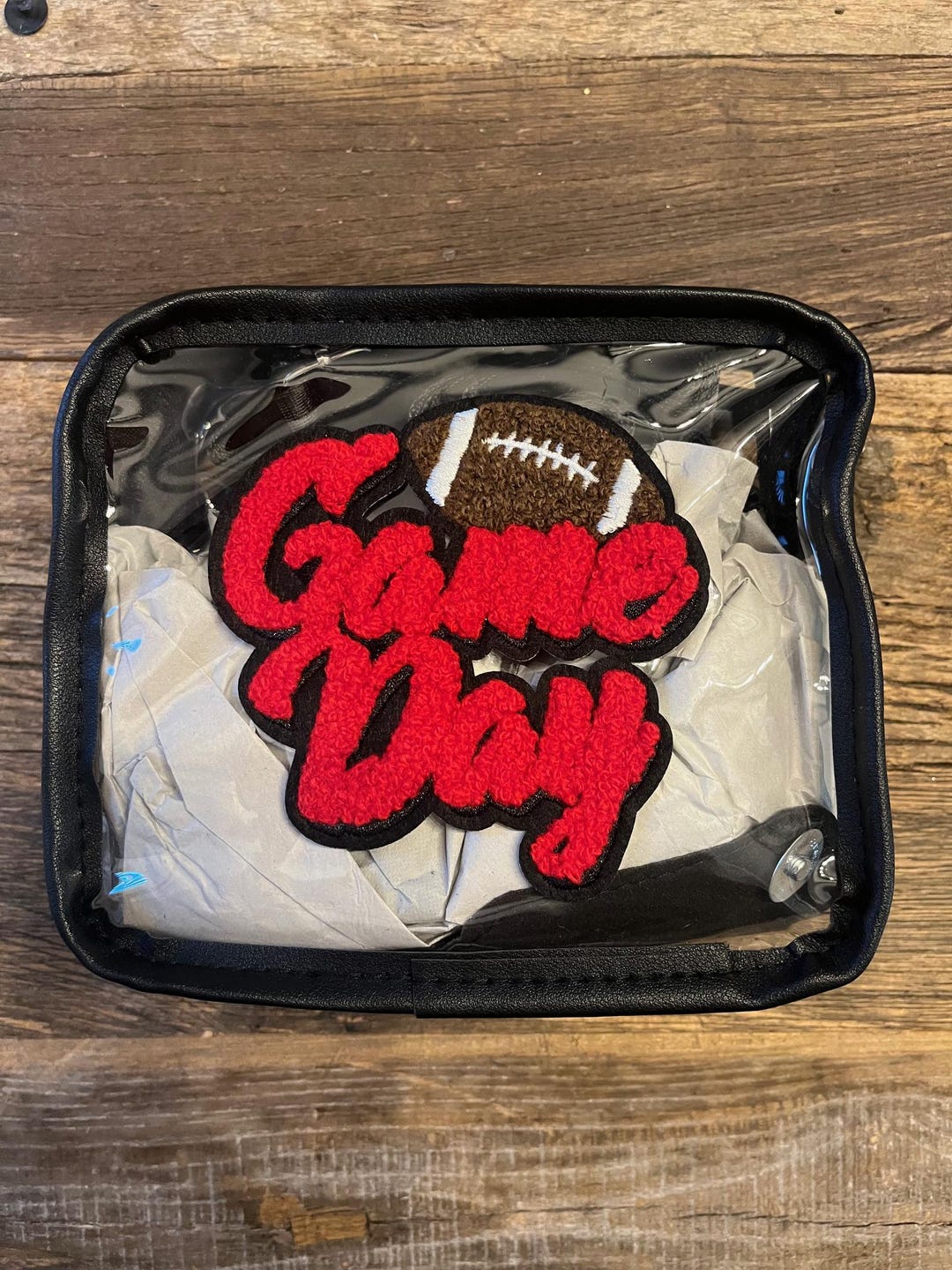 Game Day Clear Stadium Bag-football Purs-stadium Crossbody- Handbag ...