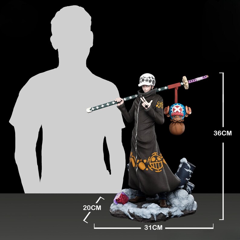 Surgeon Captain & Reindeer Doctor Duo Statue | Tactical Anime Inspired ...