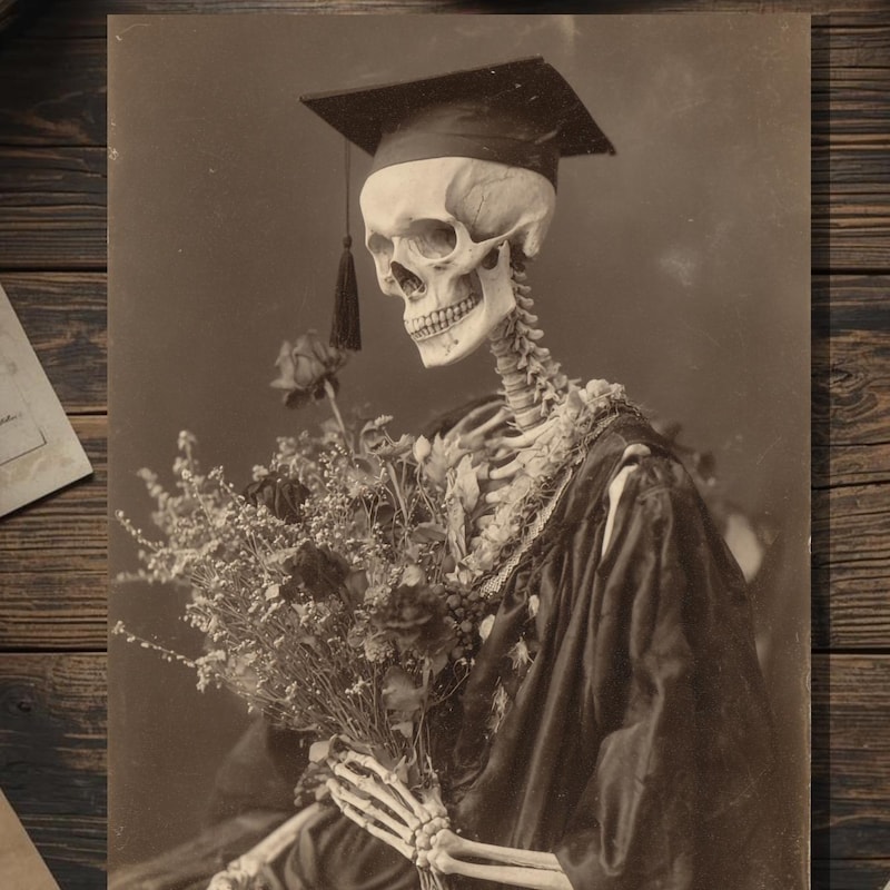 Victorian Graduation Card - Etsy