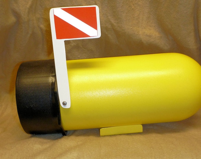 Scuba Diver Diving Tank Mailbox - Etsy