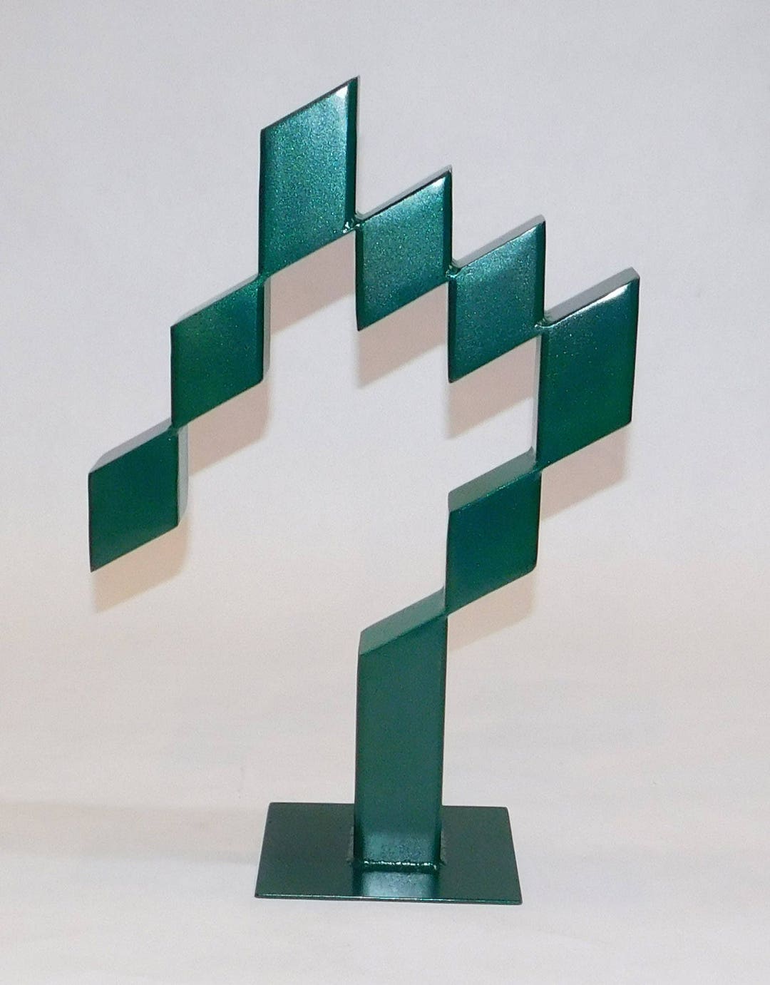 Modern or Industrial Looking Square Metal Tube Art Sculpture - Etsy