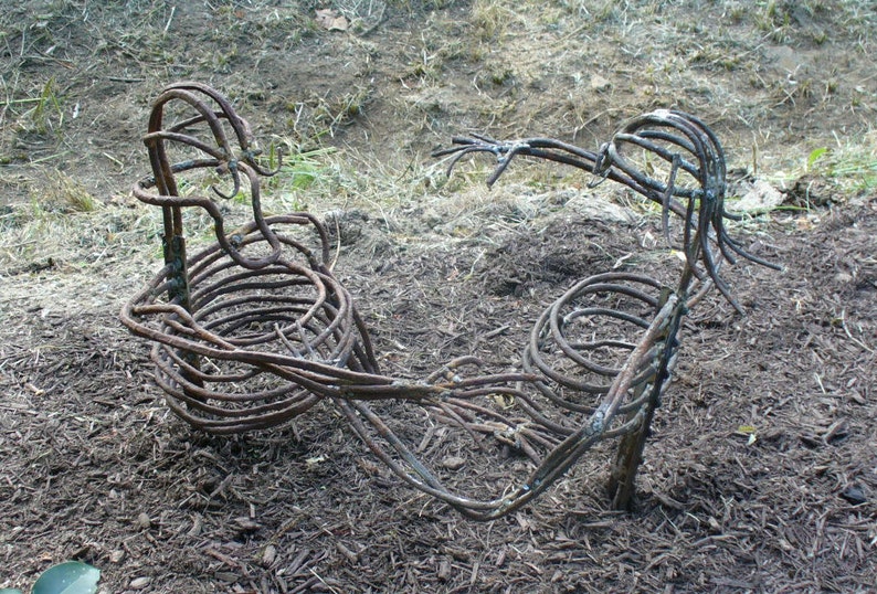 Twisted Rebar Steampunk Sculpture ida - Etsy