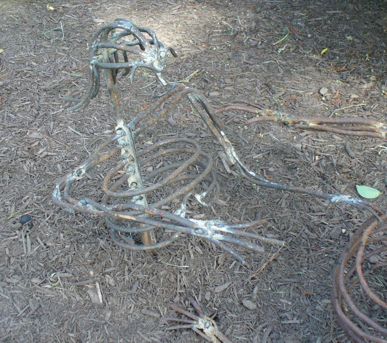 Twisted Rebar Steampunk Sculpture ida - Etsy