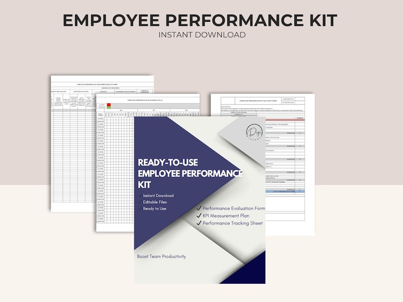 Employee Performance Dashboard, KPI Tracker, Employee Evaluation Form ...