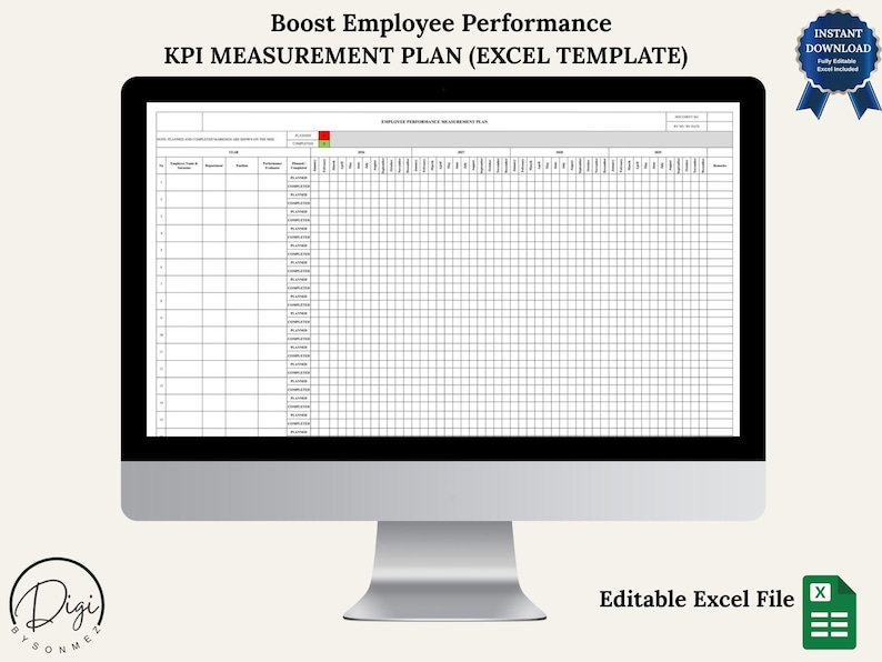 Employee Performance Dashboard, KPI Tracker, Employee Evaluation Form ...
