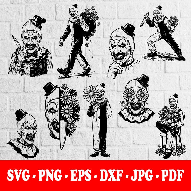 Scary Clown Hands - Etsy